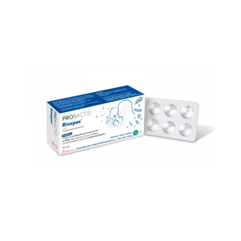 PROBACTIS RINOPAS 30 PASTILLAS CHUPAR, Farmacias 1000