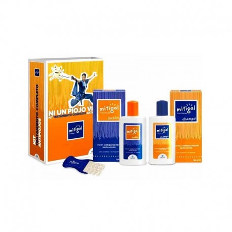 Mitigal, mitigal kit trat. completo antipiojos, Farmacias 1000