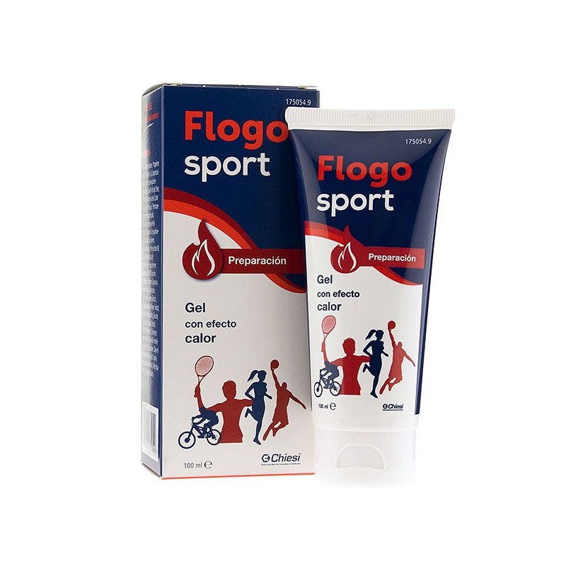 Flogo sport, Flogo Sport Preparación Gel Efecto Calor 100ml, Farmacias 1000